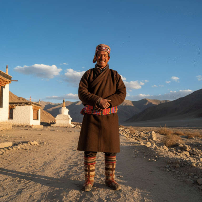 Traditional Dress of Ladakh for Men and Women