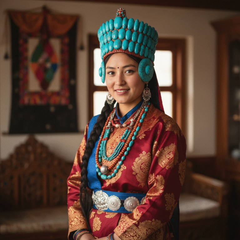 Traditional Dress of Ladakh for Men and Women